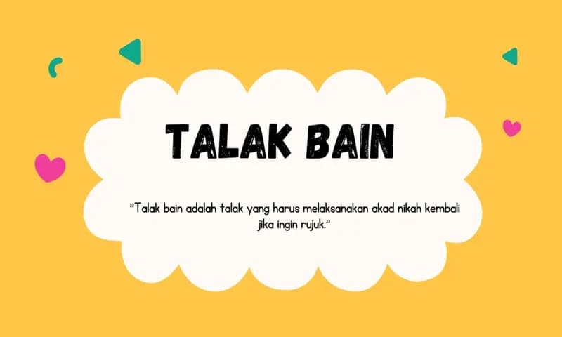 Talak Bain Sugra dan Kubra: Pengertian, Ketentuan, serta Contohnya